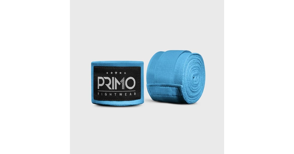 Primo Fightwear Handwrap - Blue (4m long) - Handwraps - Primo Fight ...